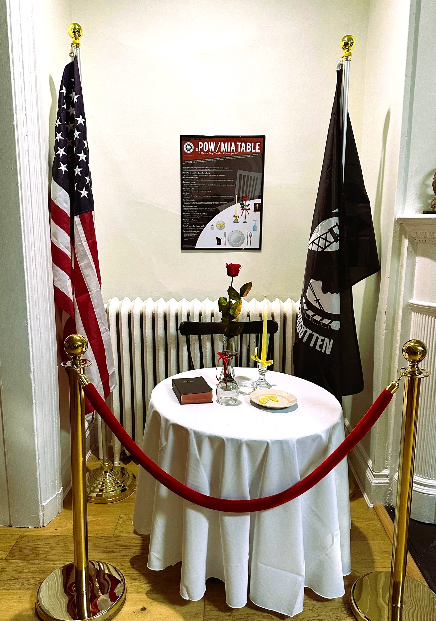Newport Elks Honor POW/MIA with Special Table Dedication Ceremony ...