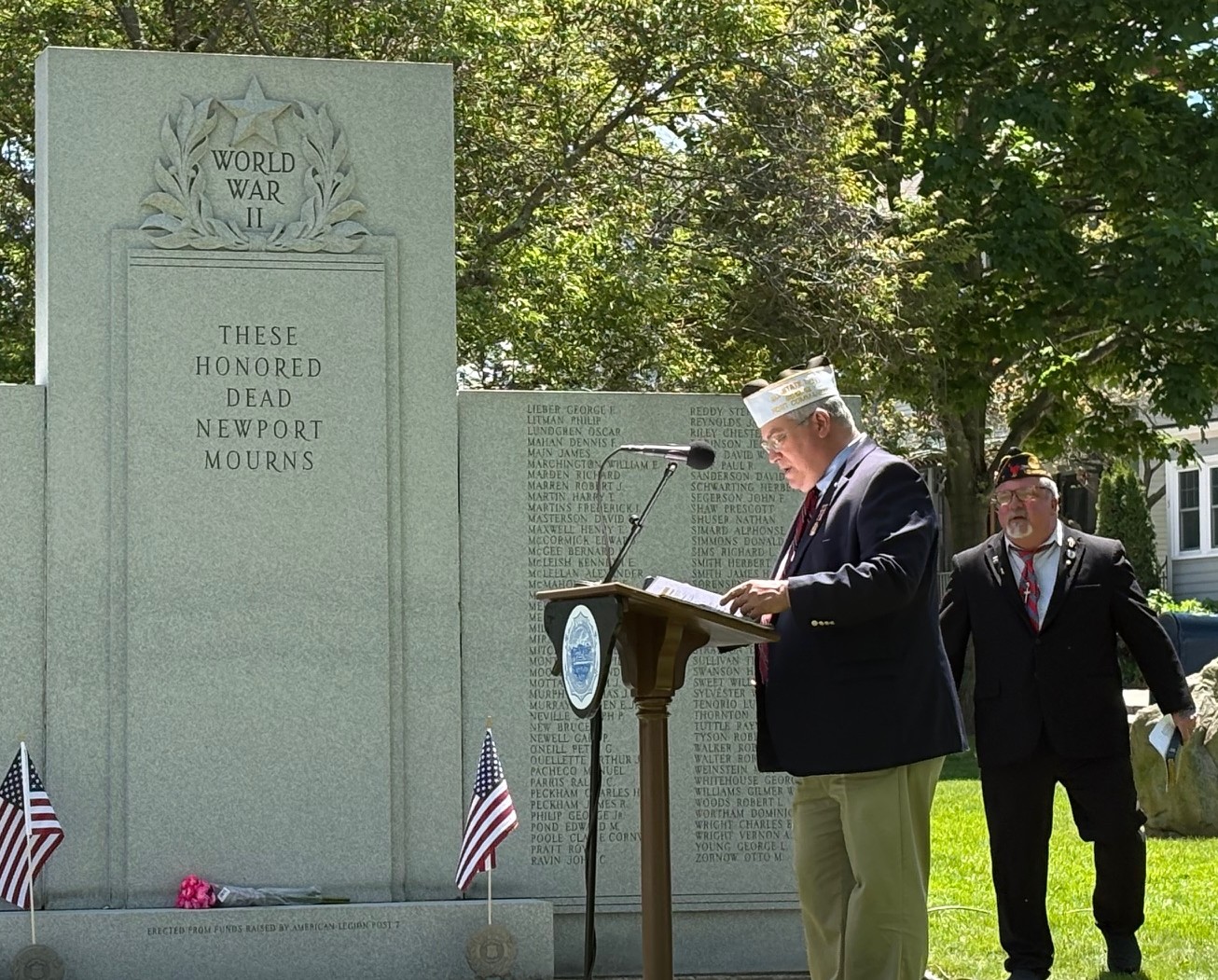 Newport Memorial Day Ceremony at City Hall – Veterans of Foreign Wars ...